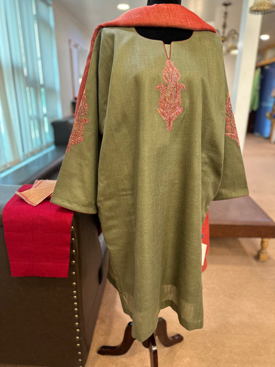 Purepashmina blend pehran set 2 piece pwb440 – Pastau